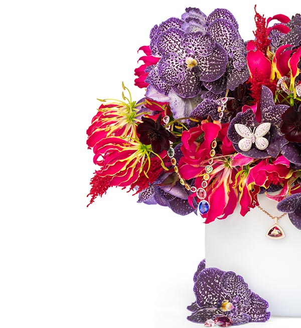 TIVON specialises in the finest gem-set jewellery